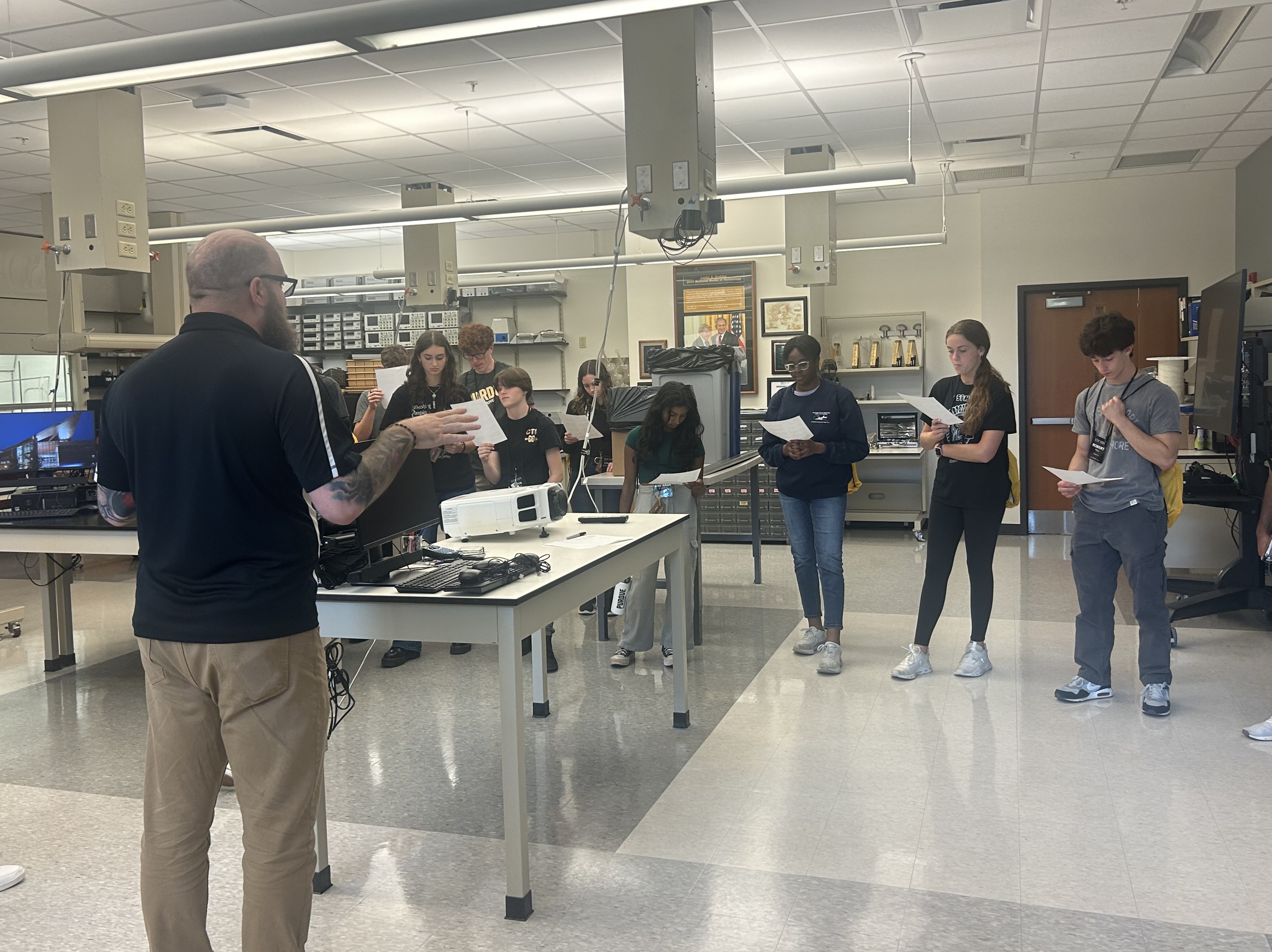 Session One of STEP 2024 Program makes a pit stop at Purdue BME ...